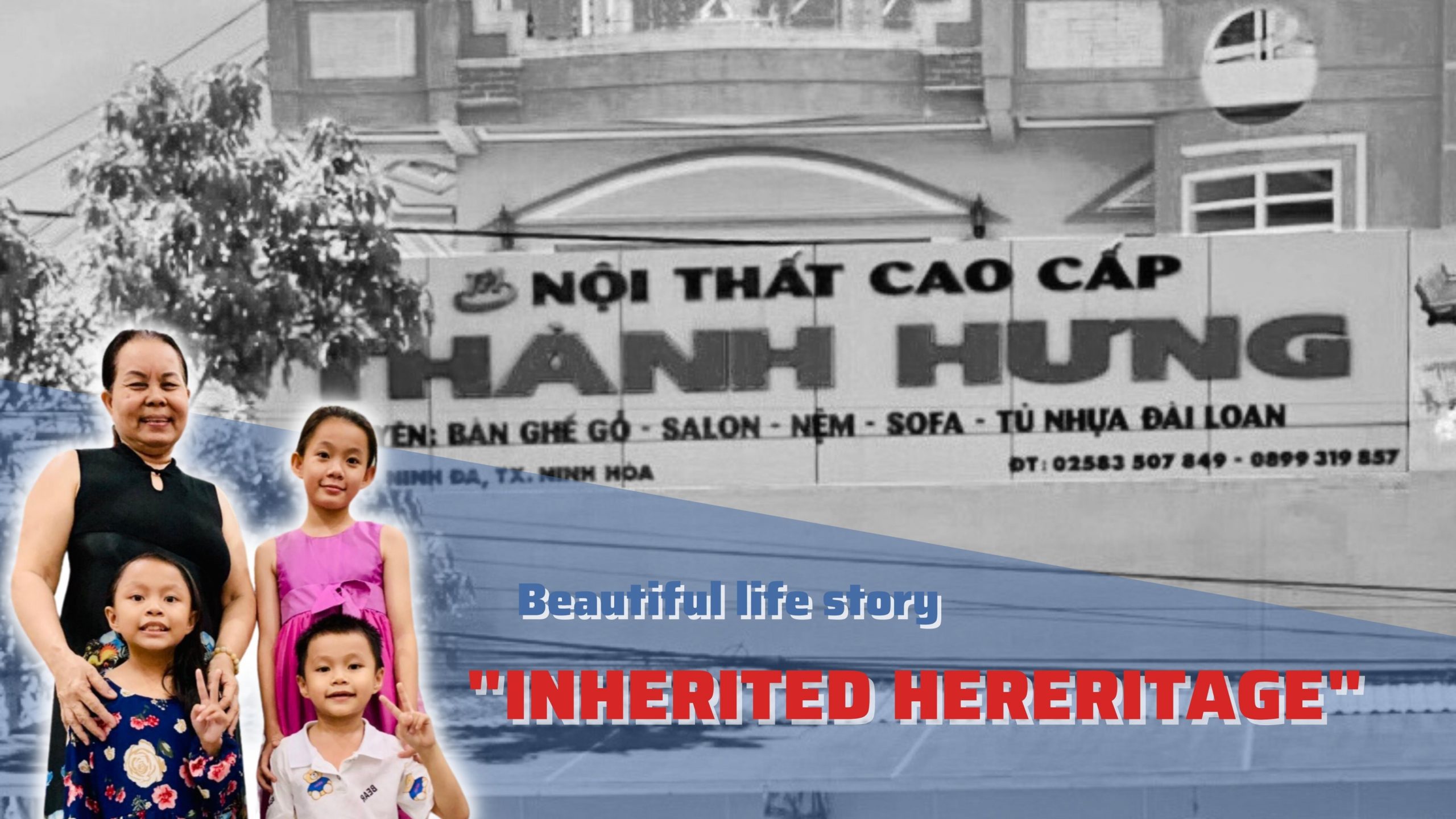 A woman feels lucky to 'inherit a legacy'